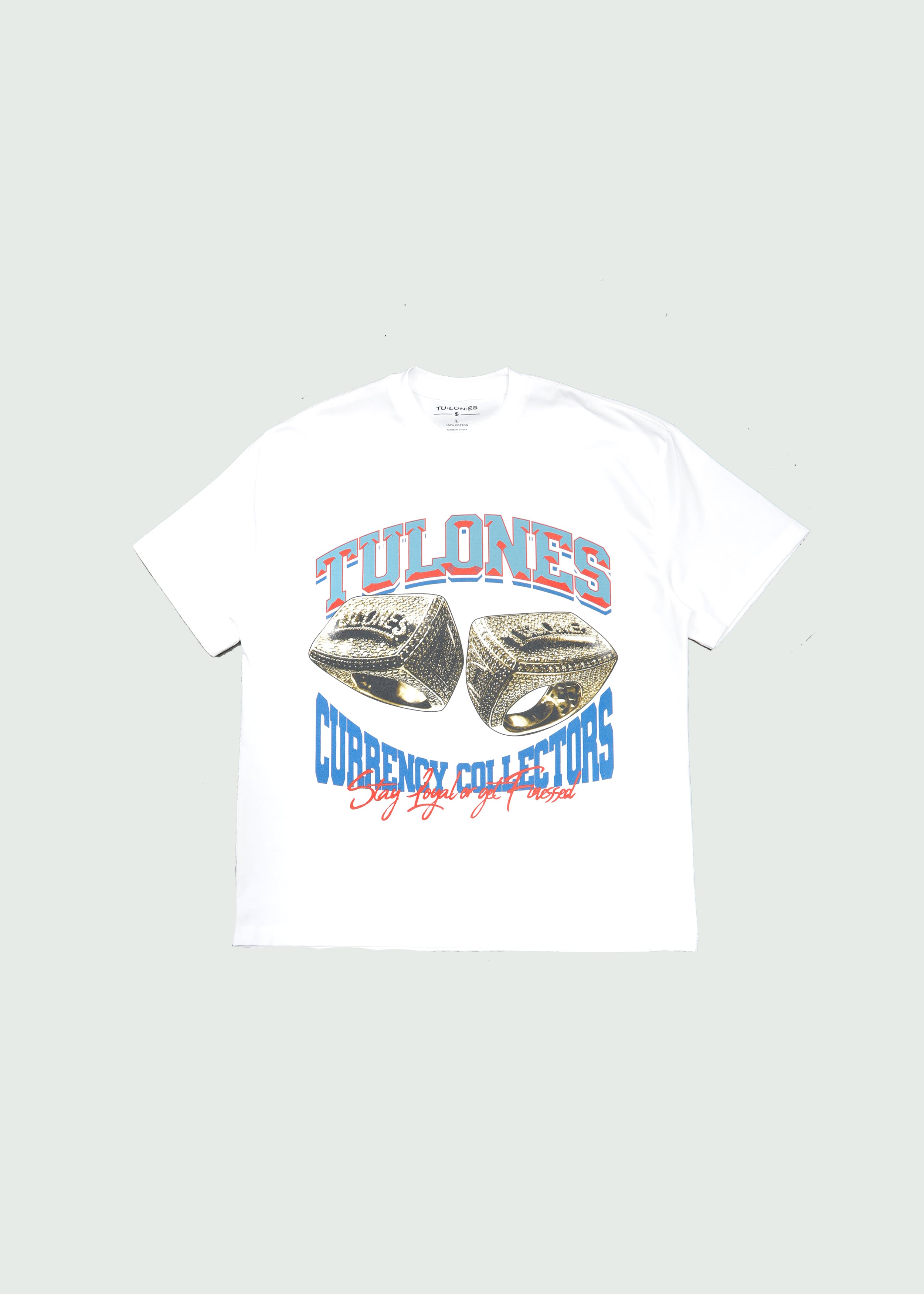 Championship T-shirt White – Tulones