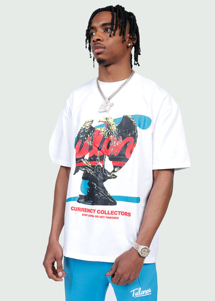 Multi Eagle T-Shirt White – Tulones